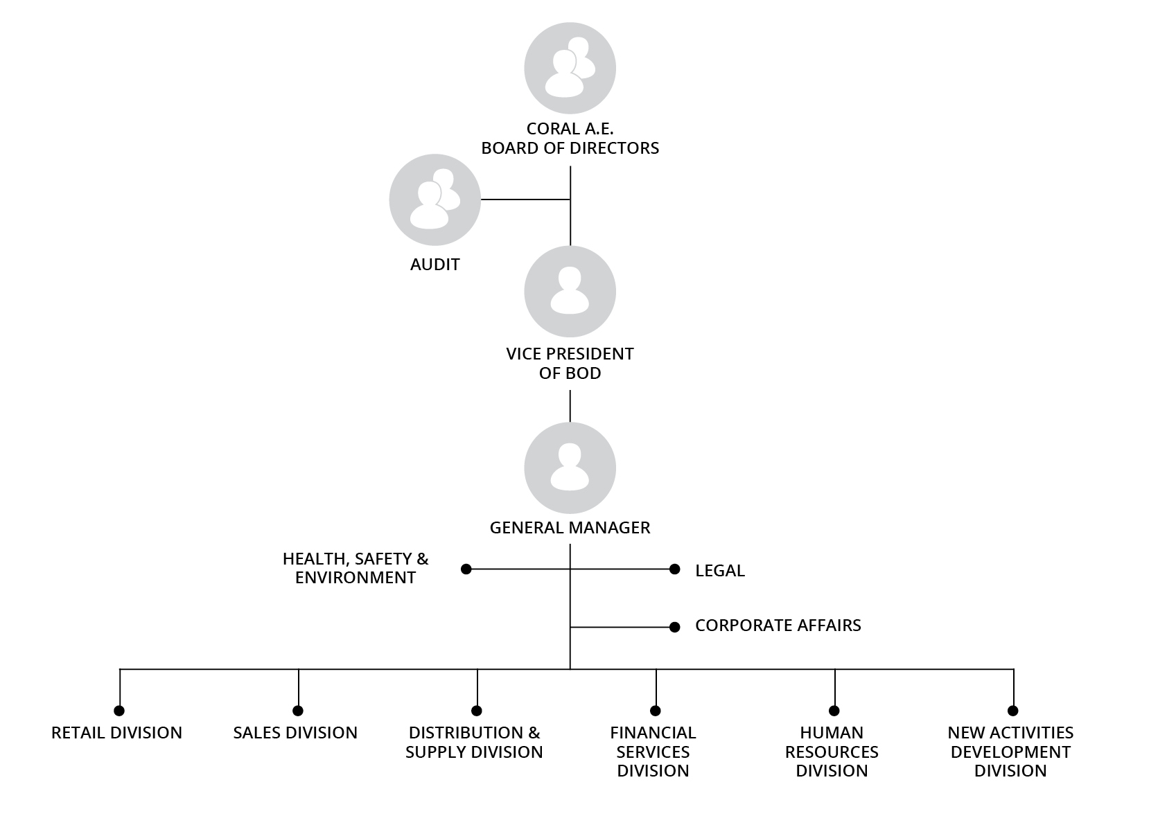 Organizational Structure | Coral Energy